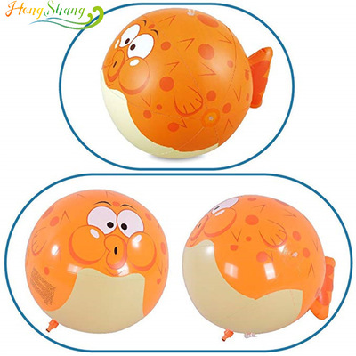 Water Play Sprinkler Inflatable Fish Spray Water Toy_Accessories_Daily ...