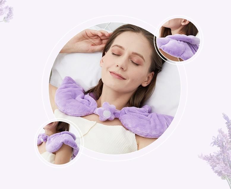 Microwaveable Lavender Neck & Shoulder Pillow_Accessories_Daily Deals ...