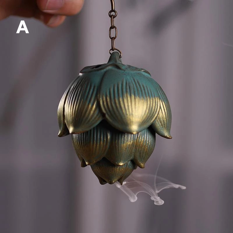 Backflow Incense Burner Household Hanging Sachet Ball_Clearance_Daily ...