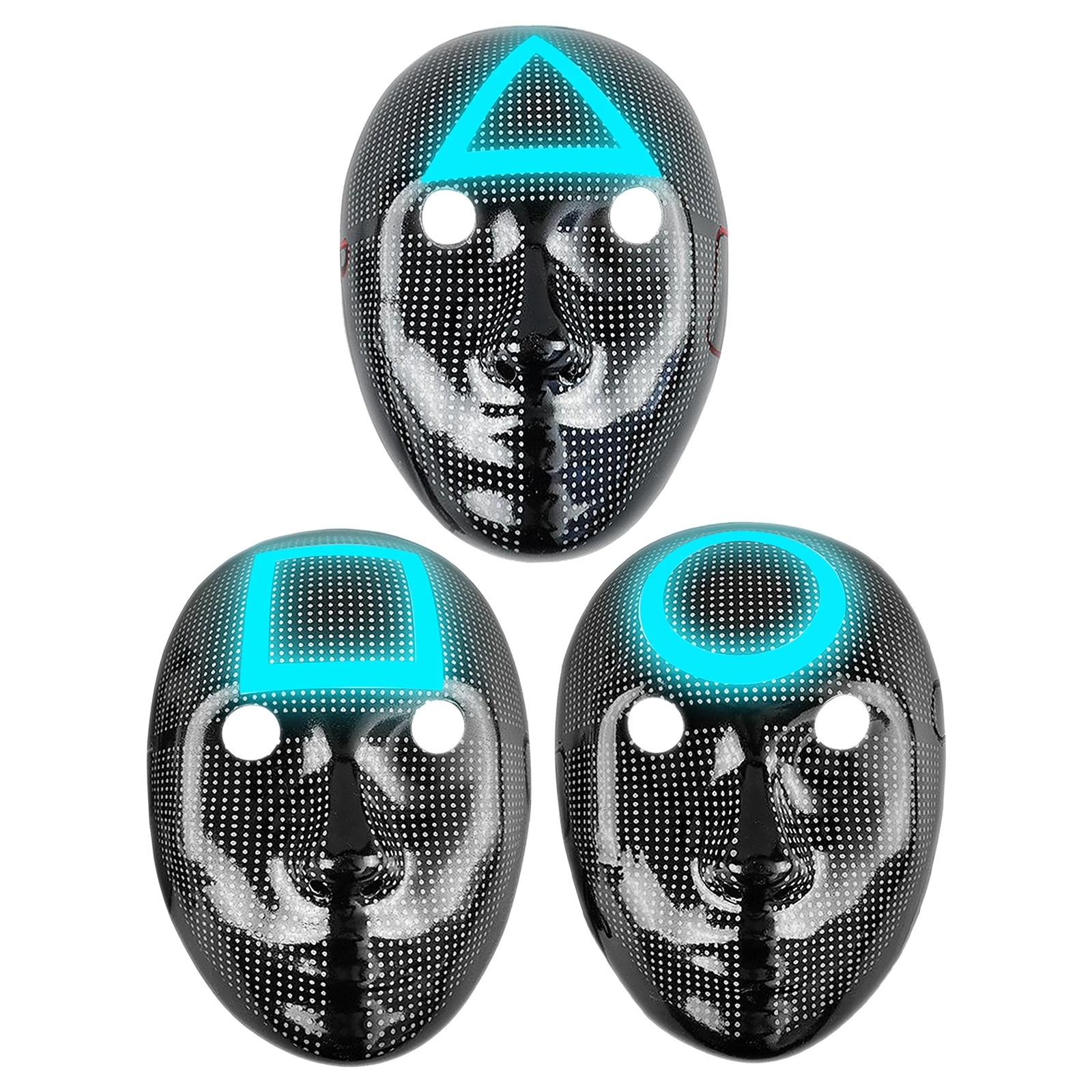 Luminous LED Squid Game Inspired Mask_Accessories_Daily Deals ...