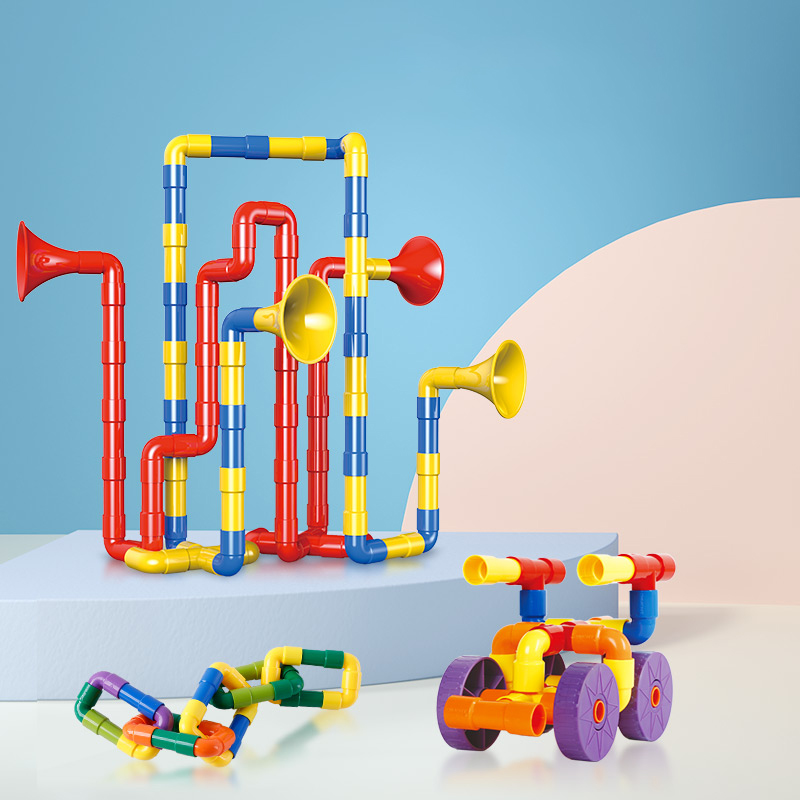 Tubular Pipes Building Blocks Assembling Toy_Clearance_Daily Deals ...