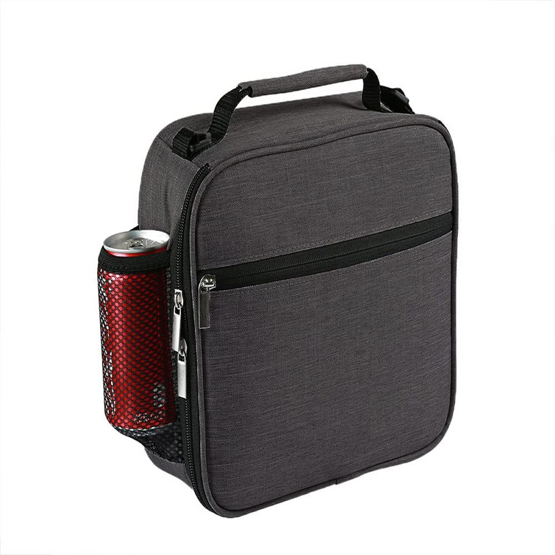 Portable Insulated Lunch Bag with Side Mesh Pocket_Clearance_Daily ...