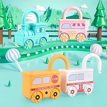 6 Pcs Lock and Key Toy Preschool Gifts_Clearance_Daily Deals, Discounts ...