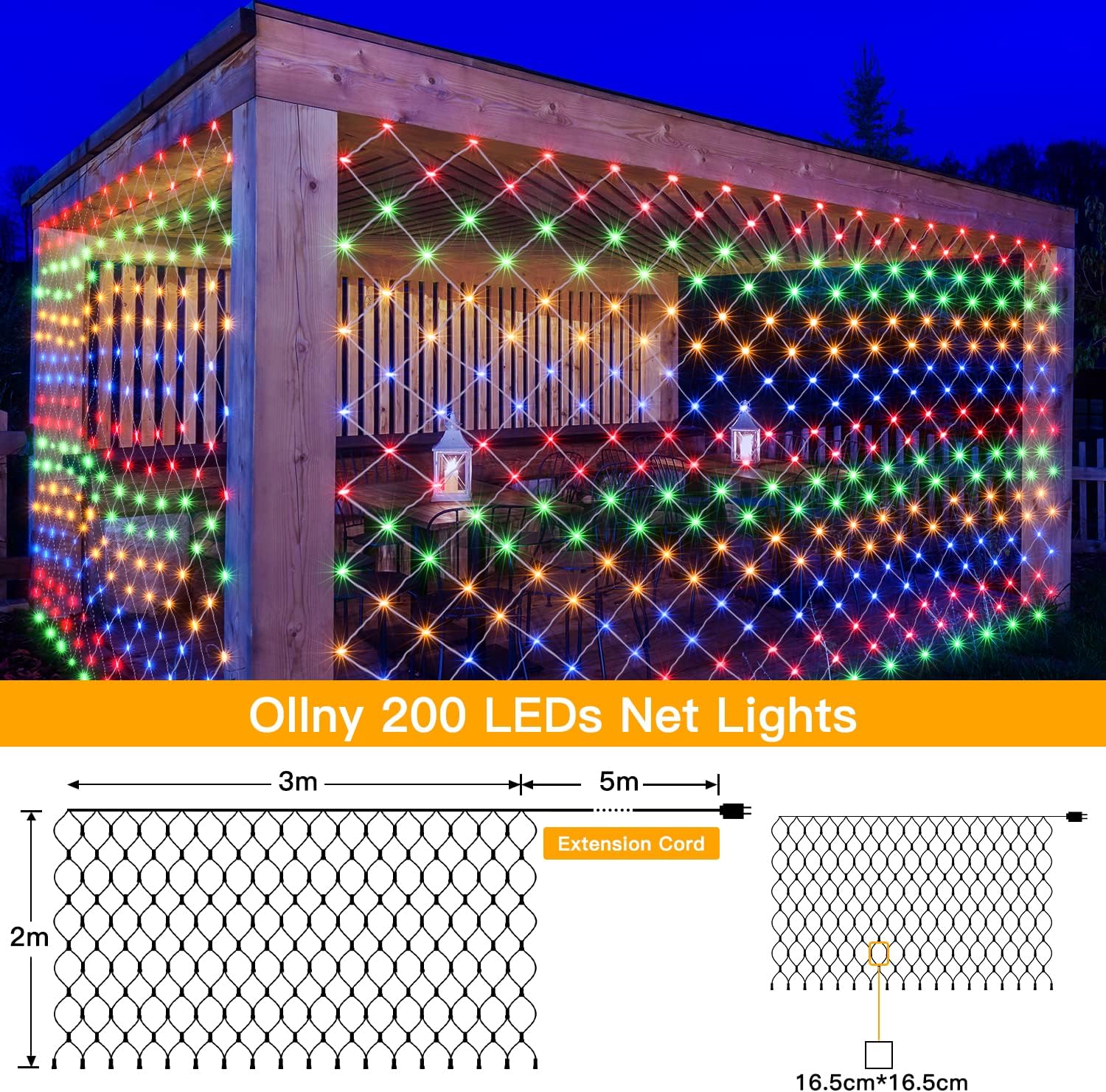 Christmas Net Lights Outdoor Decorations_Clearance_Daily Deals ...