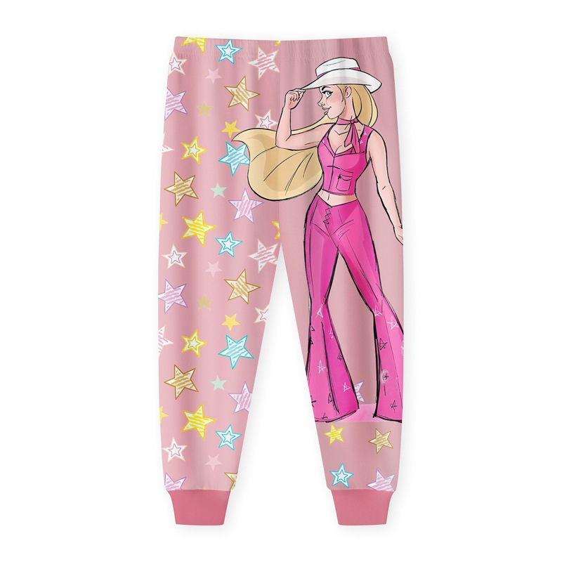 Barbie Princess Girls Long Sleeve Sweatshirt & Pant 2 Piece Set ...