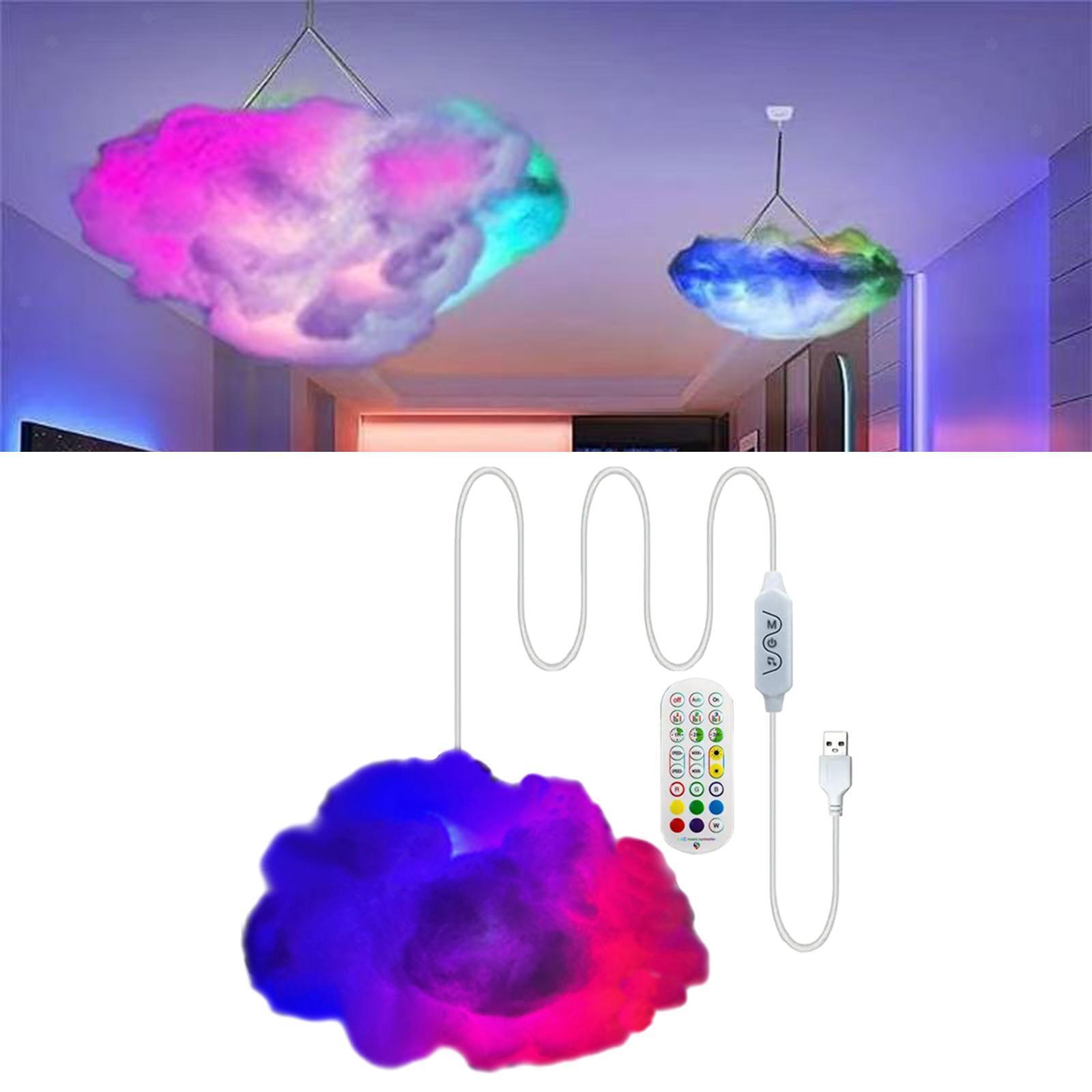 3D Creative Colorful LED Cloud Light_Clearance_Daily Deals, Discounts ...
