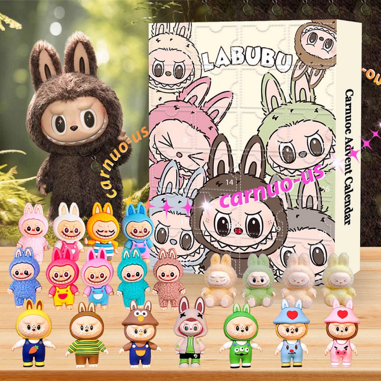 Labubu 2026 Advent Calendar 24 Little Doors Blind Box_Clearance_Daily ...