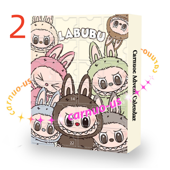 Labubu 2026 Advent Calendar 24 Little Doors Blind Box_Clearance_Daily ...
